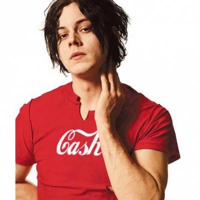 Jack White / White Stripes cash T shirt - Rare Rock N Roll Tour T Shirts
