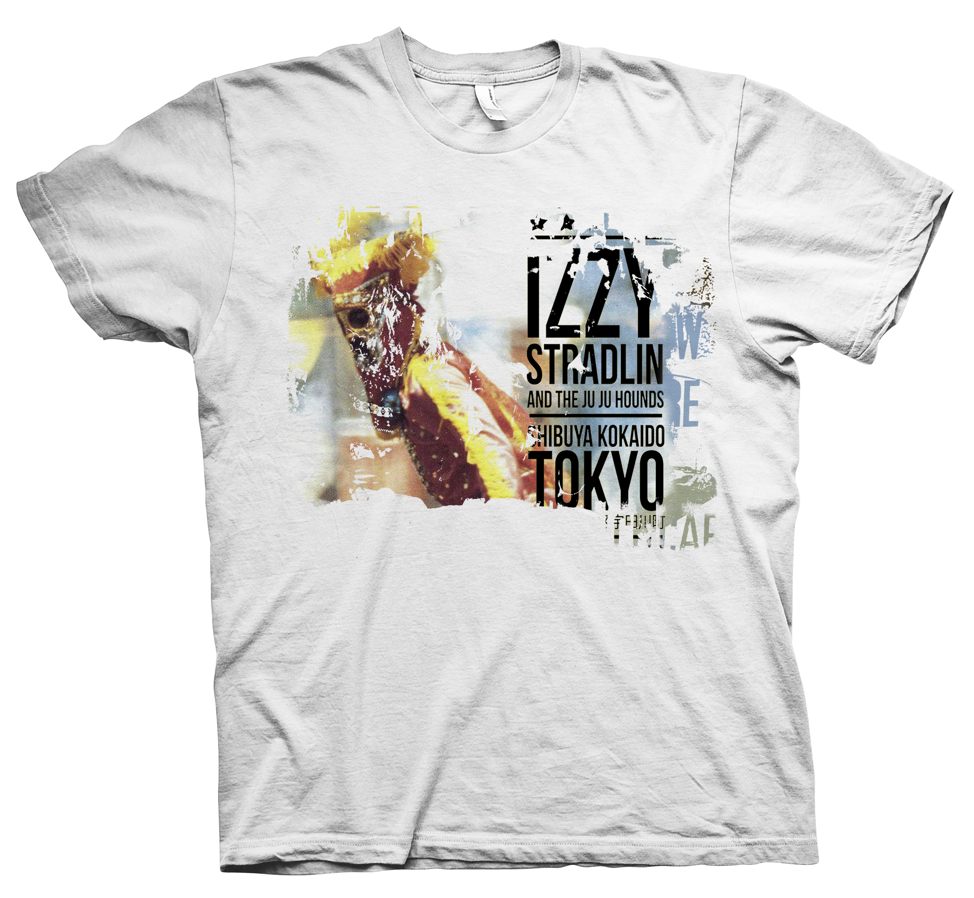 Izzy Stradlin & The Jujuhounds Japan Tour T Shirt - Rare Rock N Roll ...