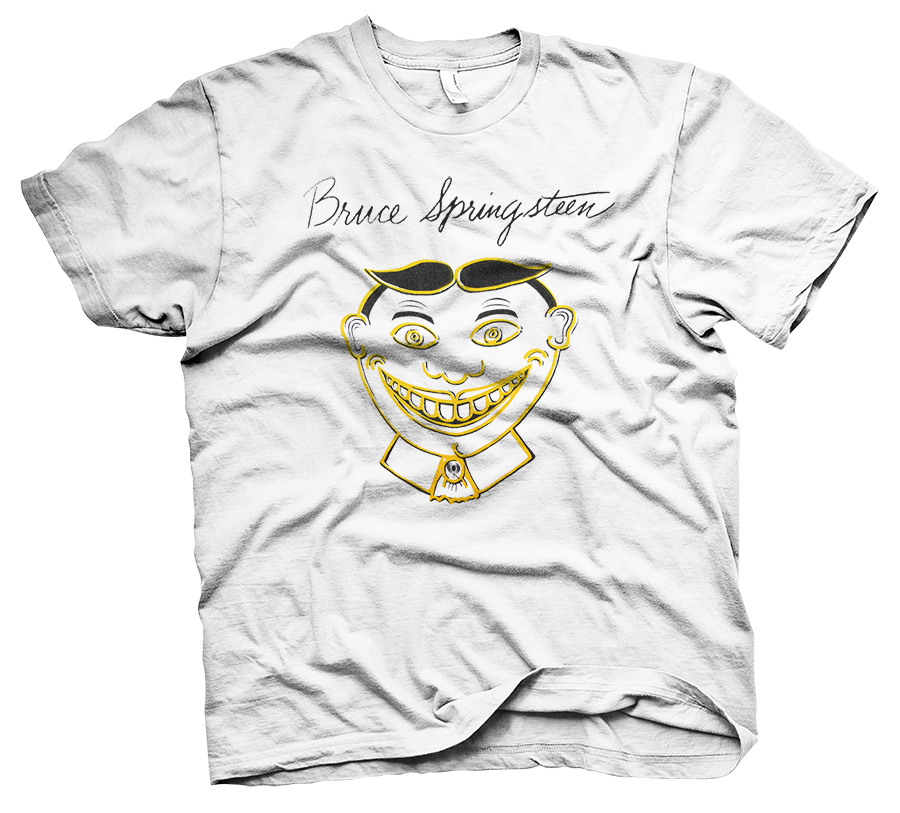 Rare Bruce Springsteen 1973 Tillie T Shirt - Rare Rock N Roll Tour T Shirts